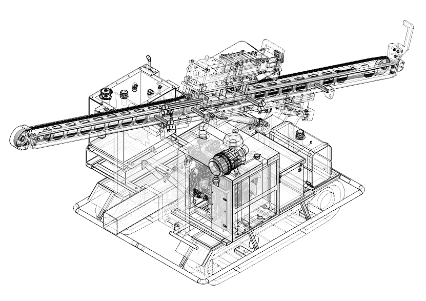 Impi Micro Piling & Drilling Rig - CONAX MACHINE SOLUTIONS PTY LTD